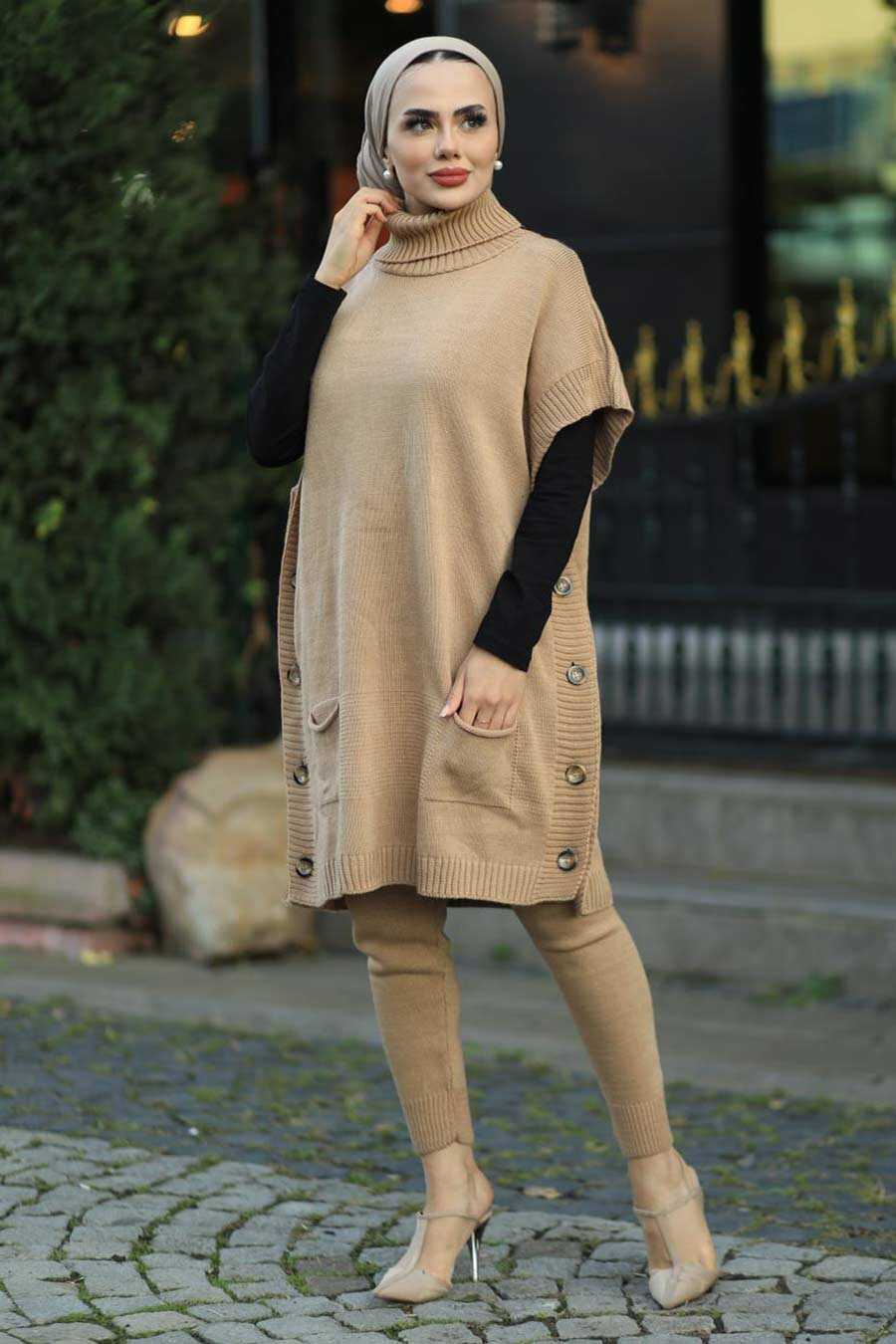 Biscuit Dual Suit Dress 7652BS - Neva-style.com