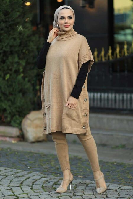 Biscuit Dual Suit Dress 7652BS - Neva-style.com