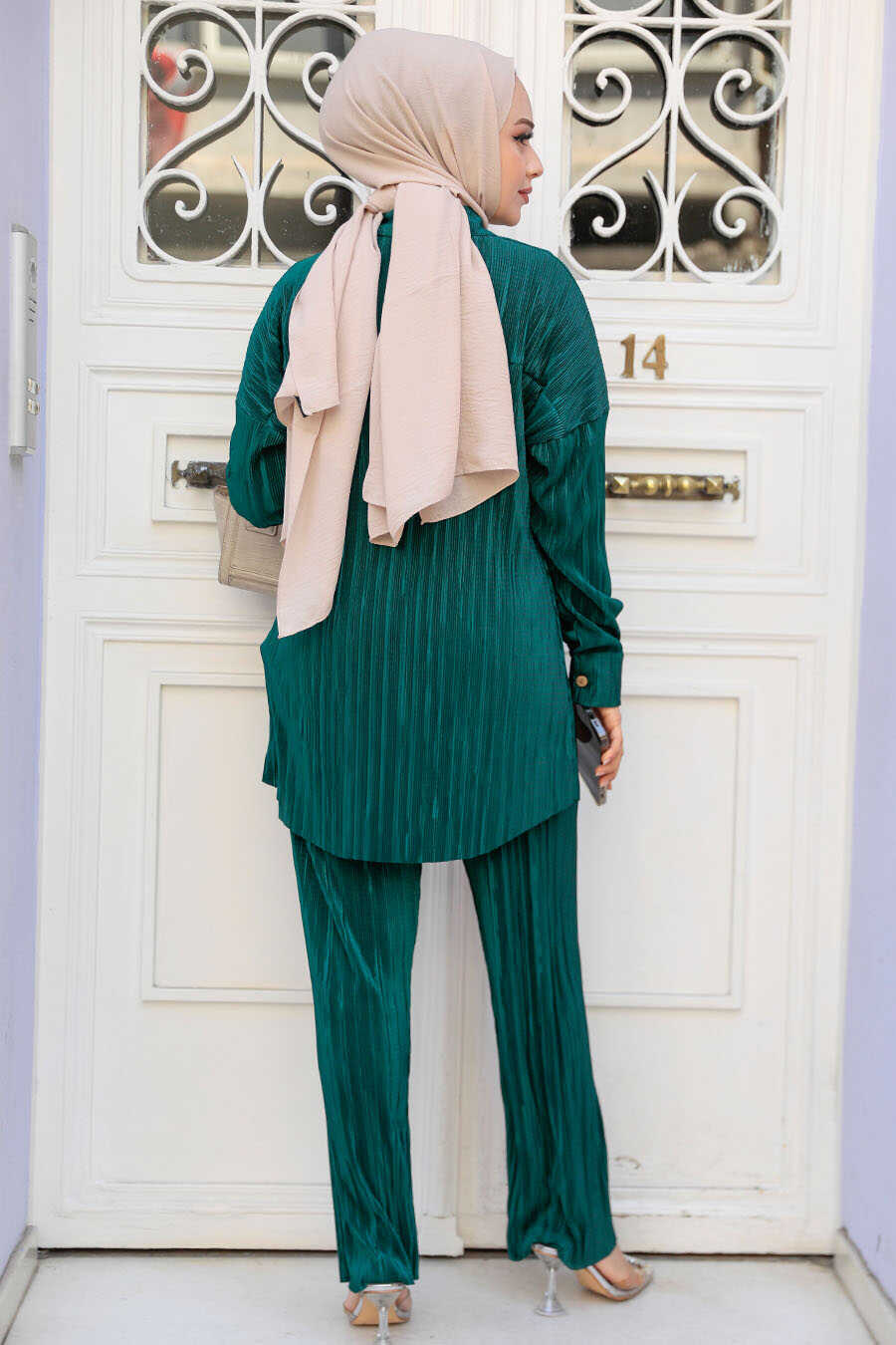 Modest Emerald Green Dual Suit 20241ZY - Neva-style.com